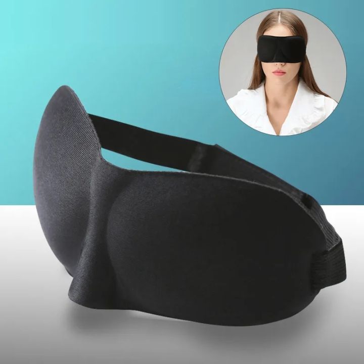 Techmanistan 3D Soft Padded Shade Cover Rest Blindfold Eye Sleep Mask ...