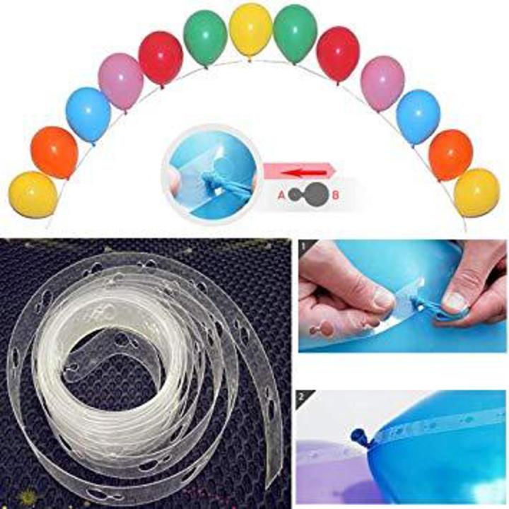 5m Arch tape for making balloon arch for decorating birthday party ...