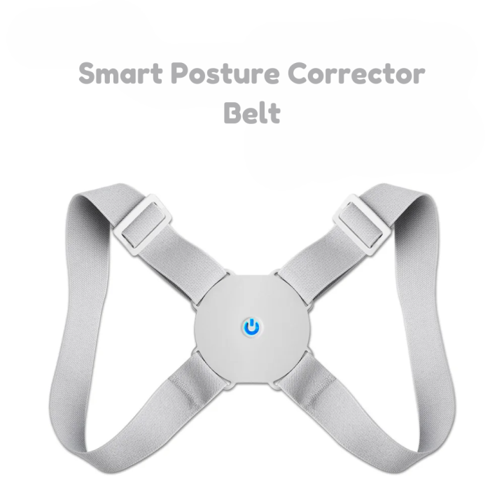 Smart Posture Corrector Belt with Vibration Reminder – Adjustable Back ...