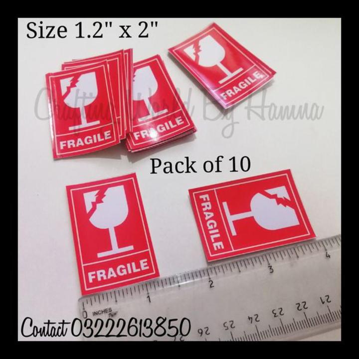 10/20/50/100 Fragile stickers - Packing material - Handle with Care ...