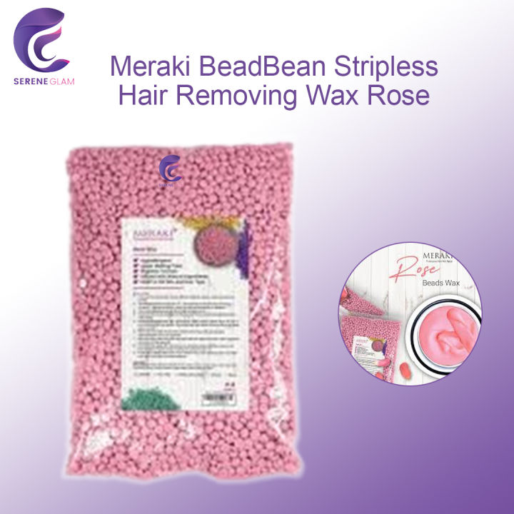 Meraki Bead/Bean Stripless Hair Removing Wax Rose 500g - Salon Designers | Daraz.pk