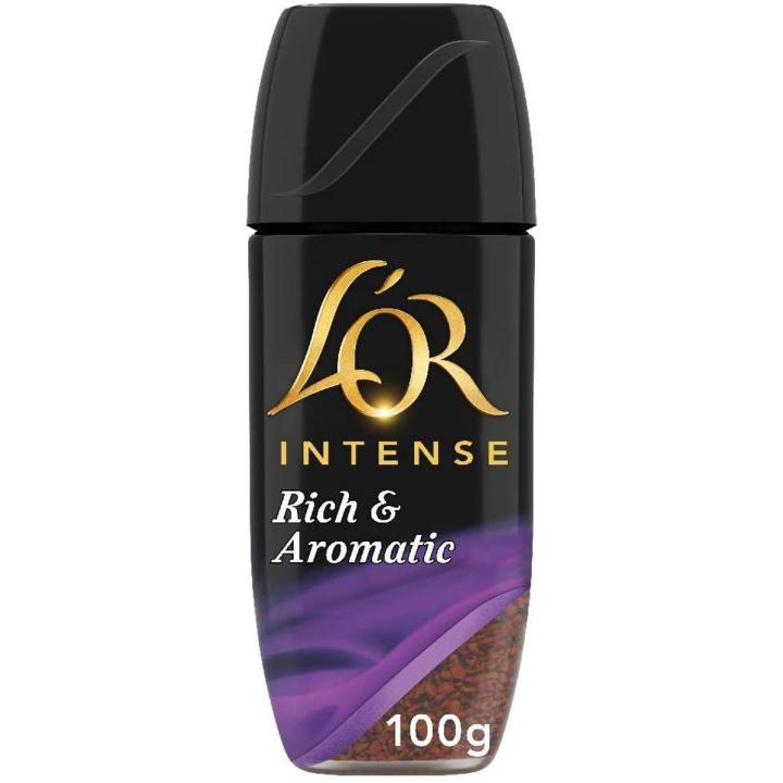 L'OR Intense Instant Coffee 100g (𝐢𝐦𝐩𝐨𝐫𝐭𝐞𝐝 & 𝐨𝐫𝐢𝐠𝐧𝐚𝐥) | Daraz.pk