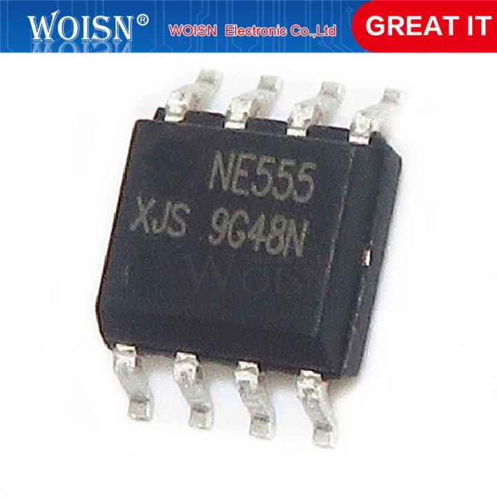 20pcs/lot NE555DR NE555 SOP8 SMD Timer time base circuit IC SOP-8 In ...