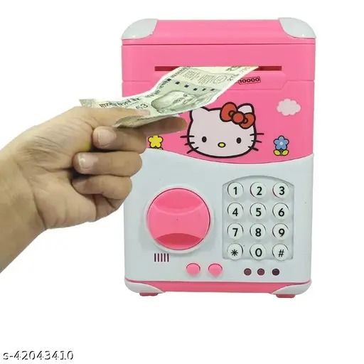 Minions, Hello Kitty, LOL Electronic Mini Locker Saving Money Plastic ...