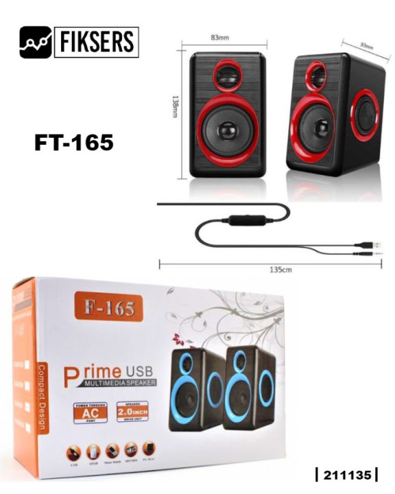FT 165 Prime USB Speaker | Daraz.pk