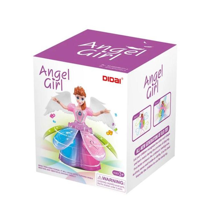 Dancing Doll Angel Girl Robot with Lights and Music Toy | Daraz.pk