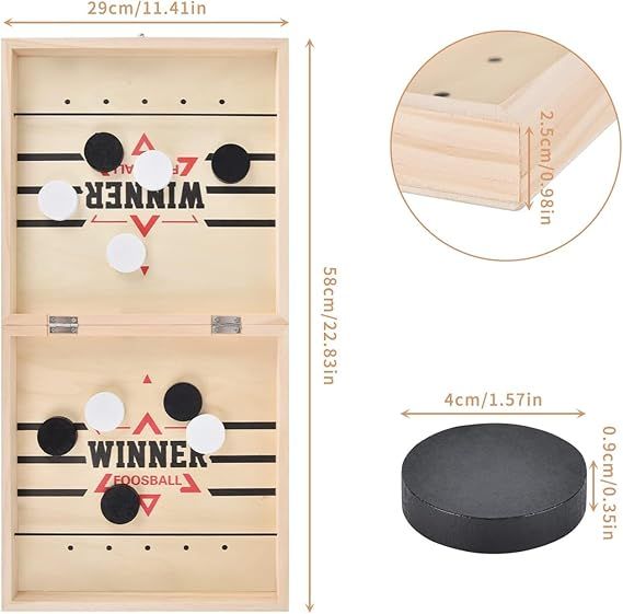 【Fast Sling Puck Game】A fast track dexterity game, strategy game. Great ...