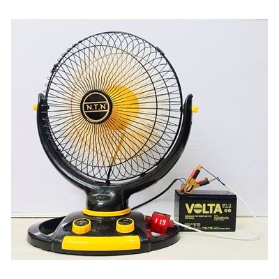 12 Volt DC Table Fan 3200 rpm Motor Without Supply | Daraz.pk