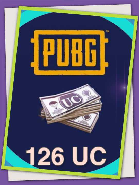 PUBG Mobile 126 UC | Daraz.pk