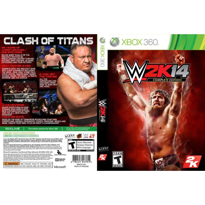 WWE 2K14 - Xbox 360 - JTAG Modified System | Daraz.pk