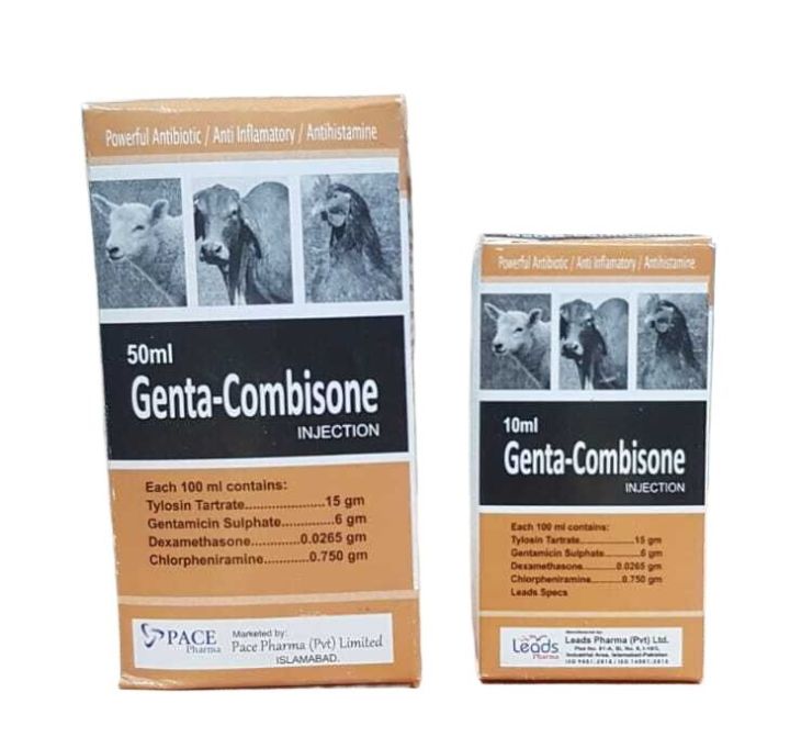 GENTA-COMBISONE INJECTION FOR PETS / POULTRY & LARGE ANIMALS | Daraz.pk