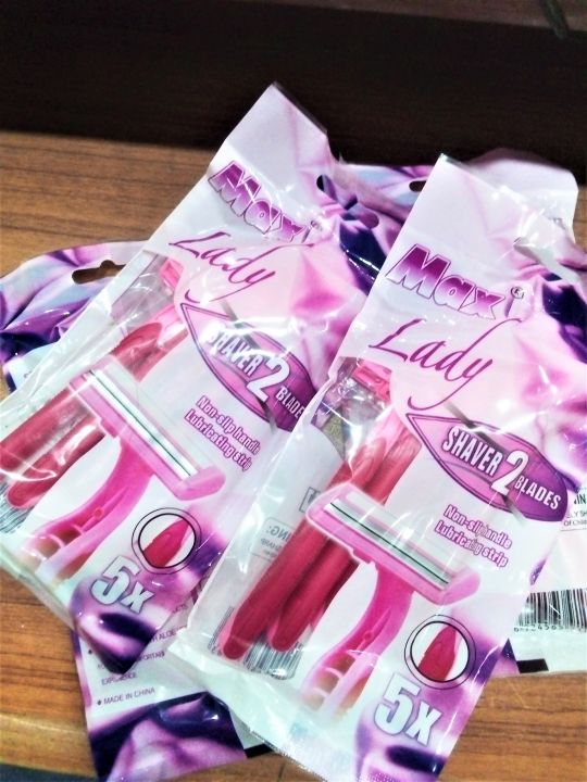 Original MAX Lady Shaver Twin Blades Razor Twin Blades Razor With ...