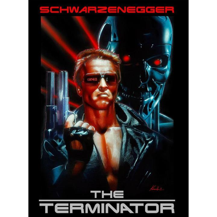 The Terminator Movie Posters Movies 2.0 Vinyl Paper Quotes Vintage ...