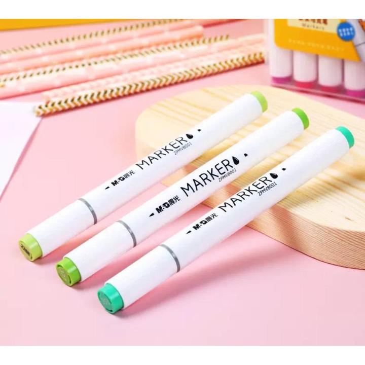 Set of 12 double headed Art marker Permanent marker sketching marker ...