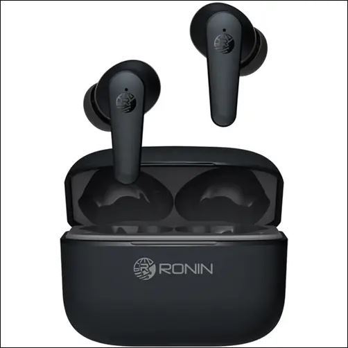 Ronin R-840 Wireless Earbuds - Quad Mic, ENC, IPX5 Water Resistance, Up ...