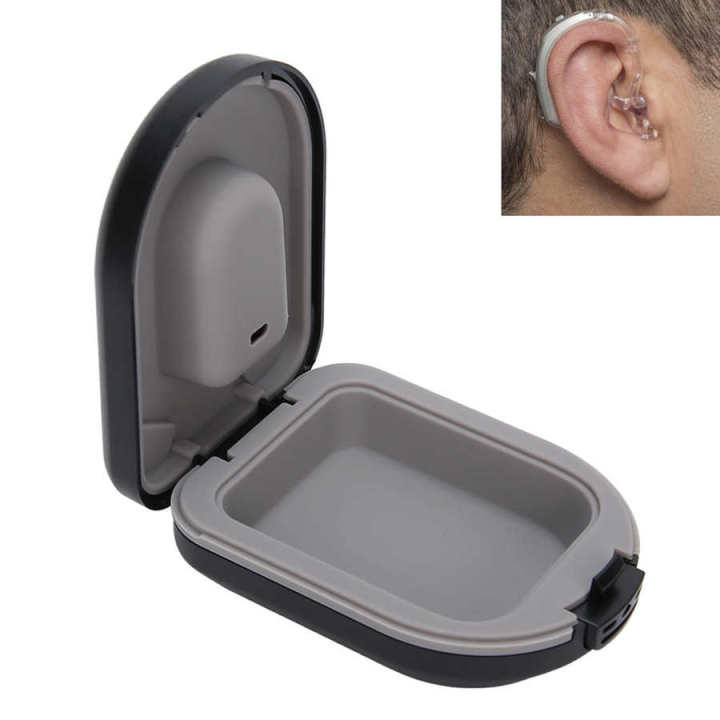 【Xbcustom Store 】Ear Cleaner Container Behind-the-Ear Hearing Aid Case ...