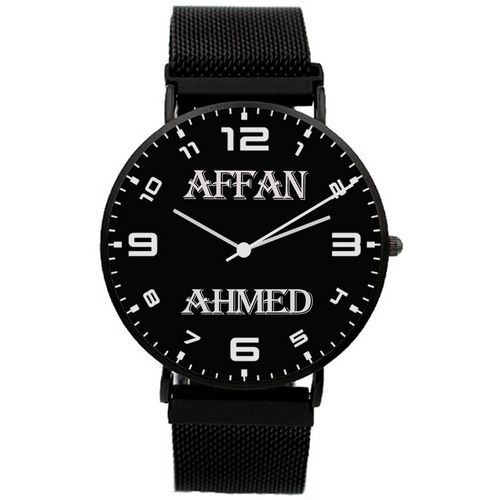 Customize Name Magnet Chain Watch For Men | Daraz.pk