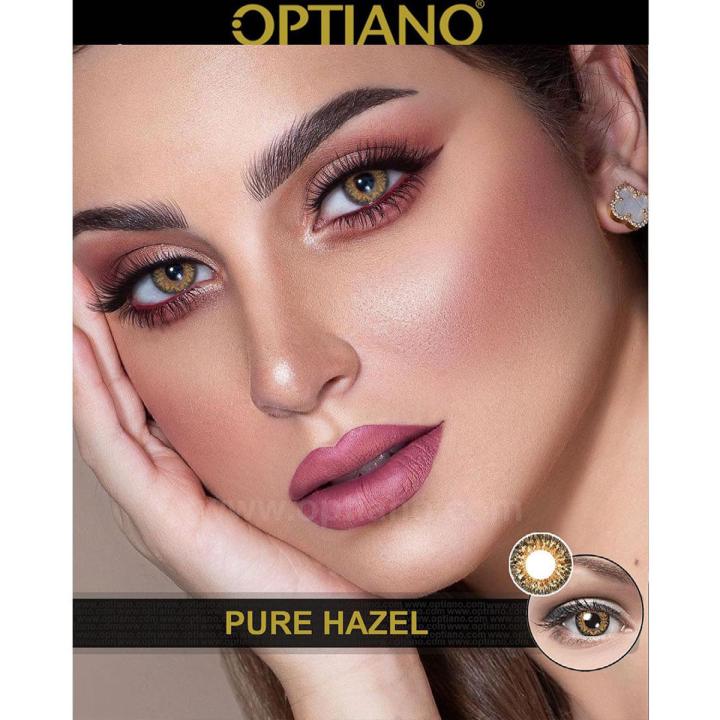 Optiano Pure Hazel Daily Wear Eyesight Lenses | All Contact Lenses ...