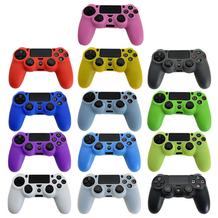 Soft Silicone Protective Control Cover For Playstation 4 Controller ...