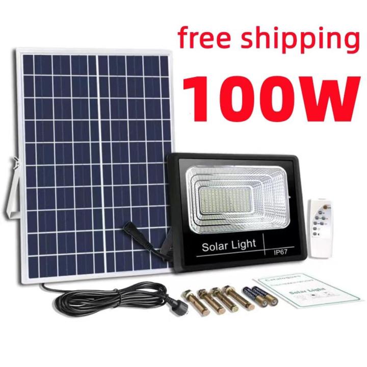 Original Solar Light IP67 100 waat with best quality | Daraz.pk