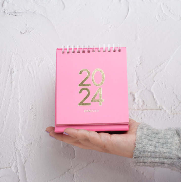 CANDY 2024 Designer Spiral Desk Calendar - Scratch & Dent Sale | Daraz.pk