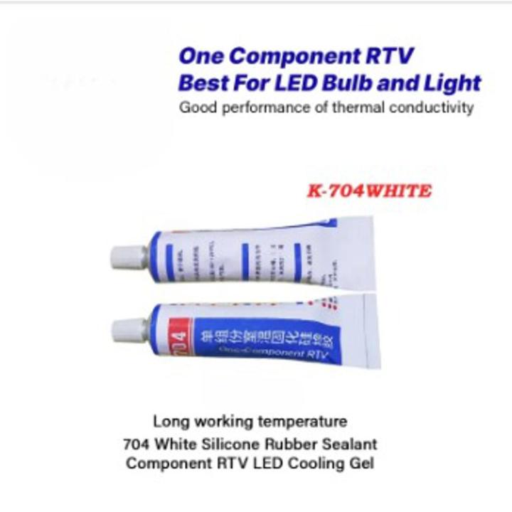 Thermal Conductive Silicone RTV Cooling Compound For LED Bulbs Sealant ...