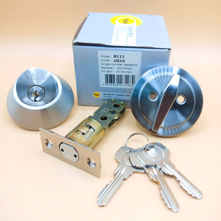 Original Yale Dead Bolt 8111 (SN) | Daraz.pk