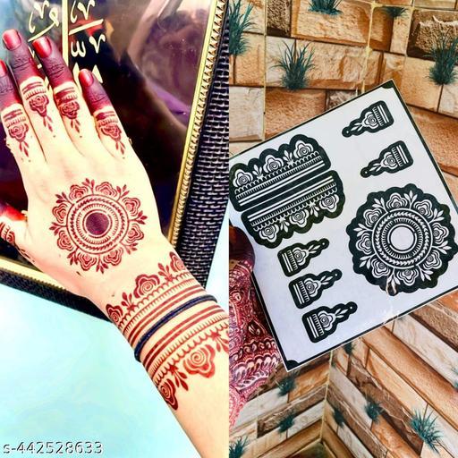 Henna Mehandi Stencils Arabic Bridle Hina Mehndi Design Bridal Mehndi ...