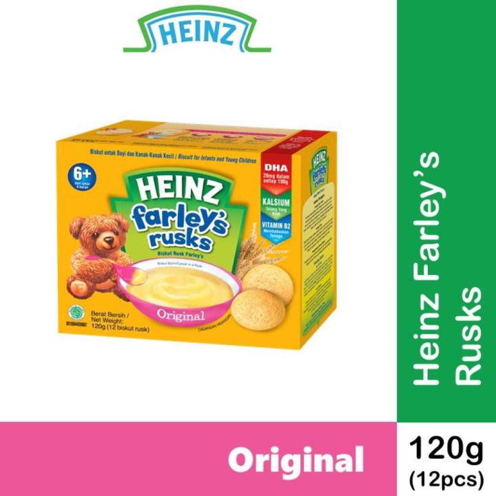 Heinz Farley Baby Rusk Original 120gm | Daraz.pk