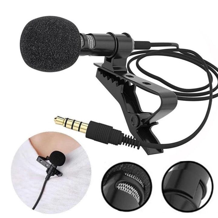 Collar Mic 3.5mm Stereo MICK For Computer / Other Equipments Special ...