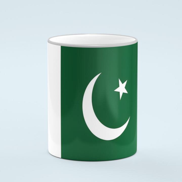 Classic Pakistan Flag Coffee Mug 330Ml (Quality Print) | Daraz.pk
