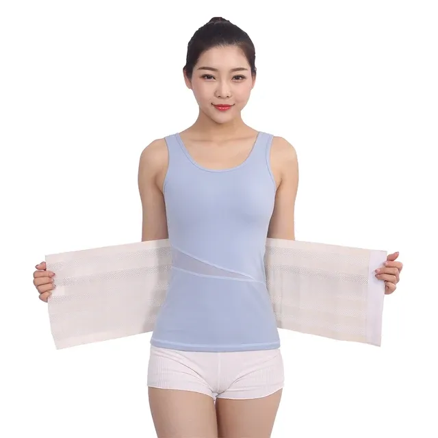 Women and Girls Tummy Reducer waist Slimming Belt without Hooks Belly ...