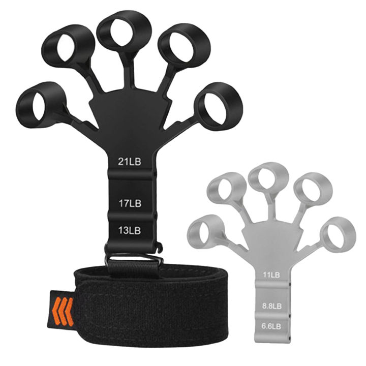 Silicone Hand Grip Device Finger Exerciser Strengthener Stretcher ...