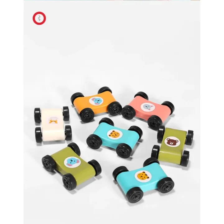 Gliding Ramp Racing Model Car Toy Set For Kids | Daraz.pk