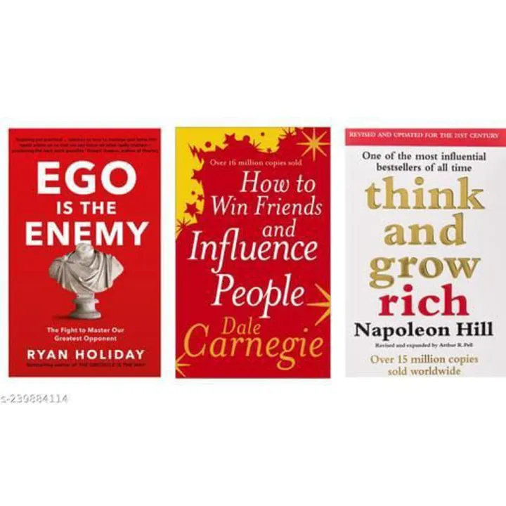 PACK OF 3 BEST SELLING ENGLISH BOOKS | Daraz.pk