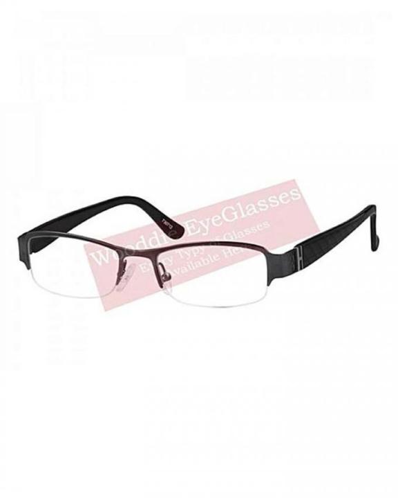 Rectangle Eyeglasses Half Frame | Daraz.pk