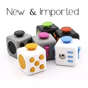 "Fidget Cube Anti-Stress Relief Toy – Magic Finger Sensory Fidget Cube ...