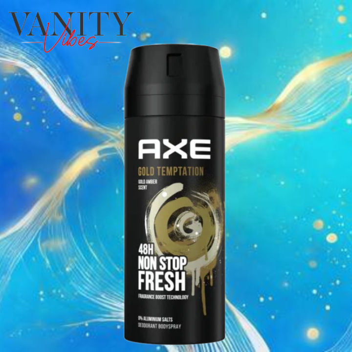 AXE BODY SPRAY GOLD TEMPTATION 150ML | Daraz.pk