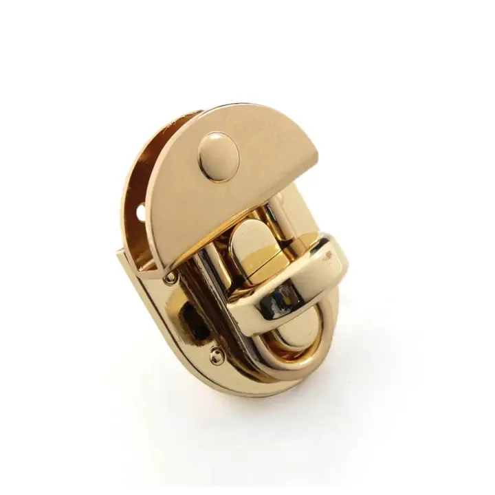 Metal Oval Turn Lock Clasp - DIY Handbag and Purse Hardware | Daraz.pk