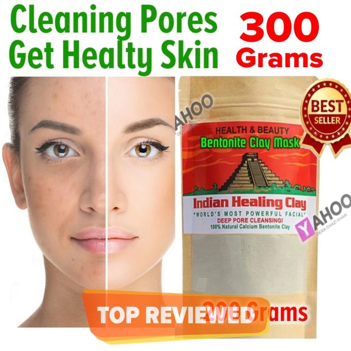 Aztec Healing Clay Powder Mask for Face 300 Grams | The Secret to Clear ...