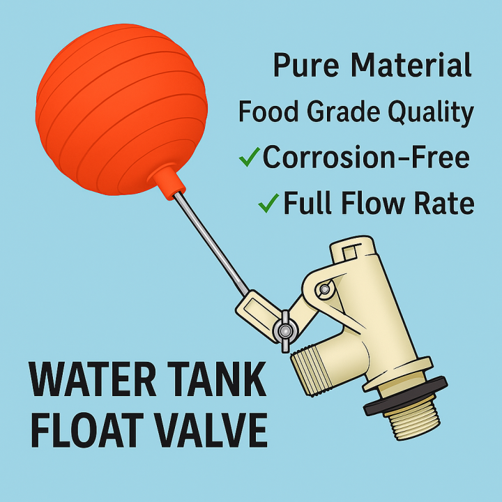 BASA Ball Cock Flow Tech Plastic Float Valve – Food Grade | Water Tank ...