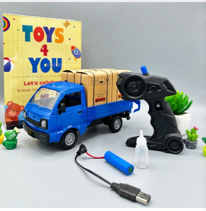 True Style RC Urban Truck Cargo Pickup Suzuki Ravi with LED Lights and ...