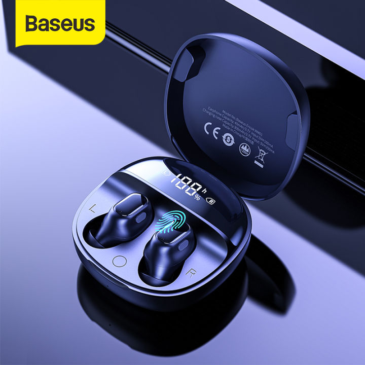Baseus WM01 Plus Wireless Headphones TWS Bluetooth 5.0 Earphones Stereo ...