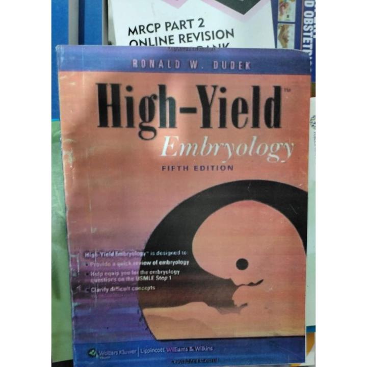 High-Yield Embryology / Edition 5 | Daraz.pk