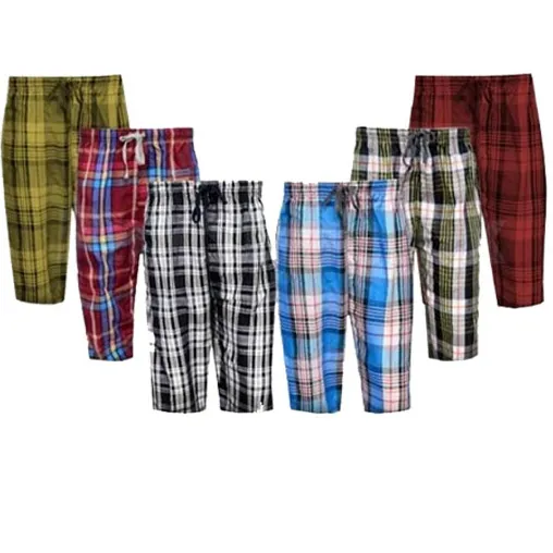 Pack Of 4 Checkered Kids 3 Quarter Short For Boys | Daraz.pk