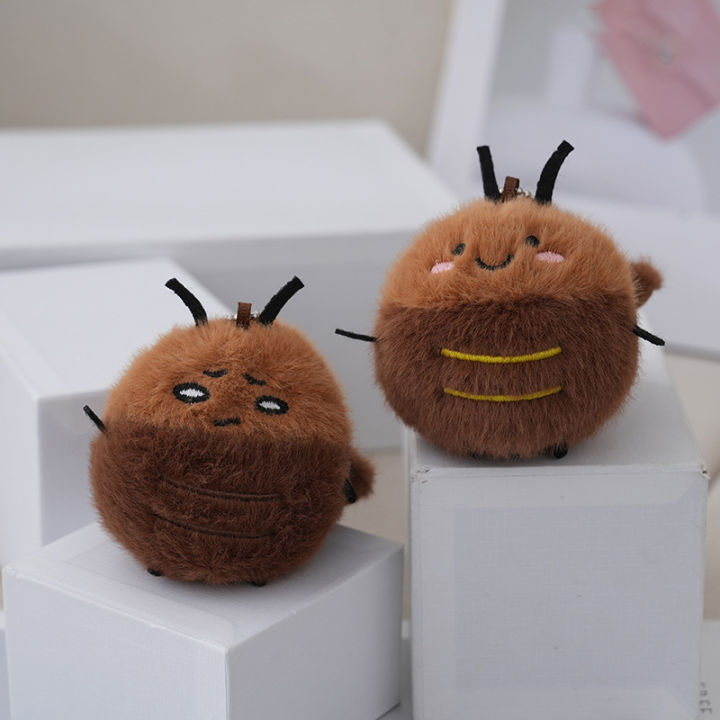 Cartoon Cute Cockroach Plush Doll Toy Pendant Backpack Decoration Gifts ...