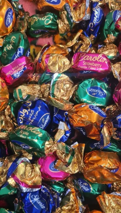 Chocolate Filled Toffee | carolin multi-fruit flavored eclear | candy ...