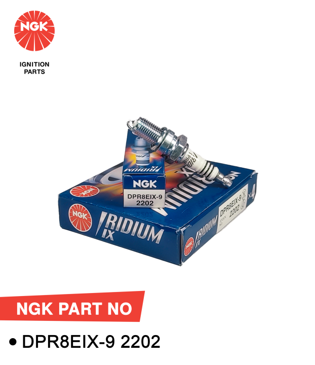 NGK Spark Plug Iridium IX Honda CG125, 125 Dream, Deluxe & CB-125F DPR8EIX-9 : 2202 (Japan ...
