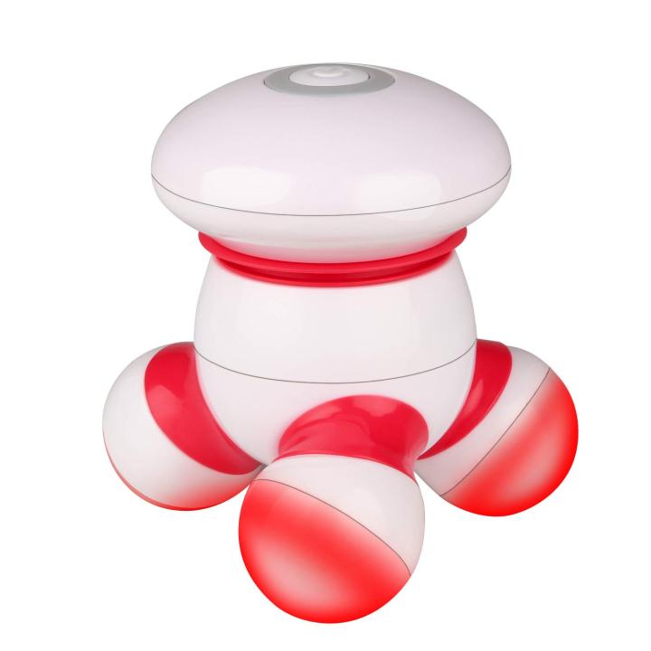 Handheld Massager Mini Portable Vibrating Body Massager with LED Light ...