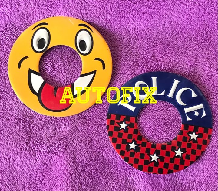 Honda CG 125 Thin Alloy Silencer Stickers 02 PCS | Daraz.pk
